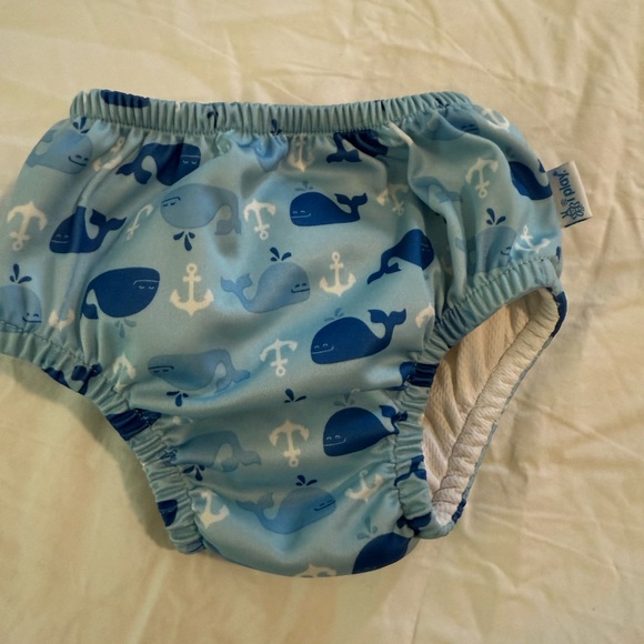 i play. | Swim | I Play Blue And White Swim Diaper Cover With Nautical ...